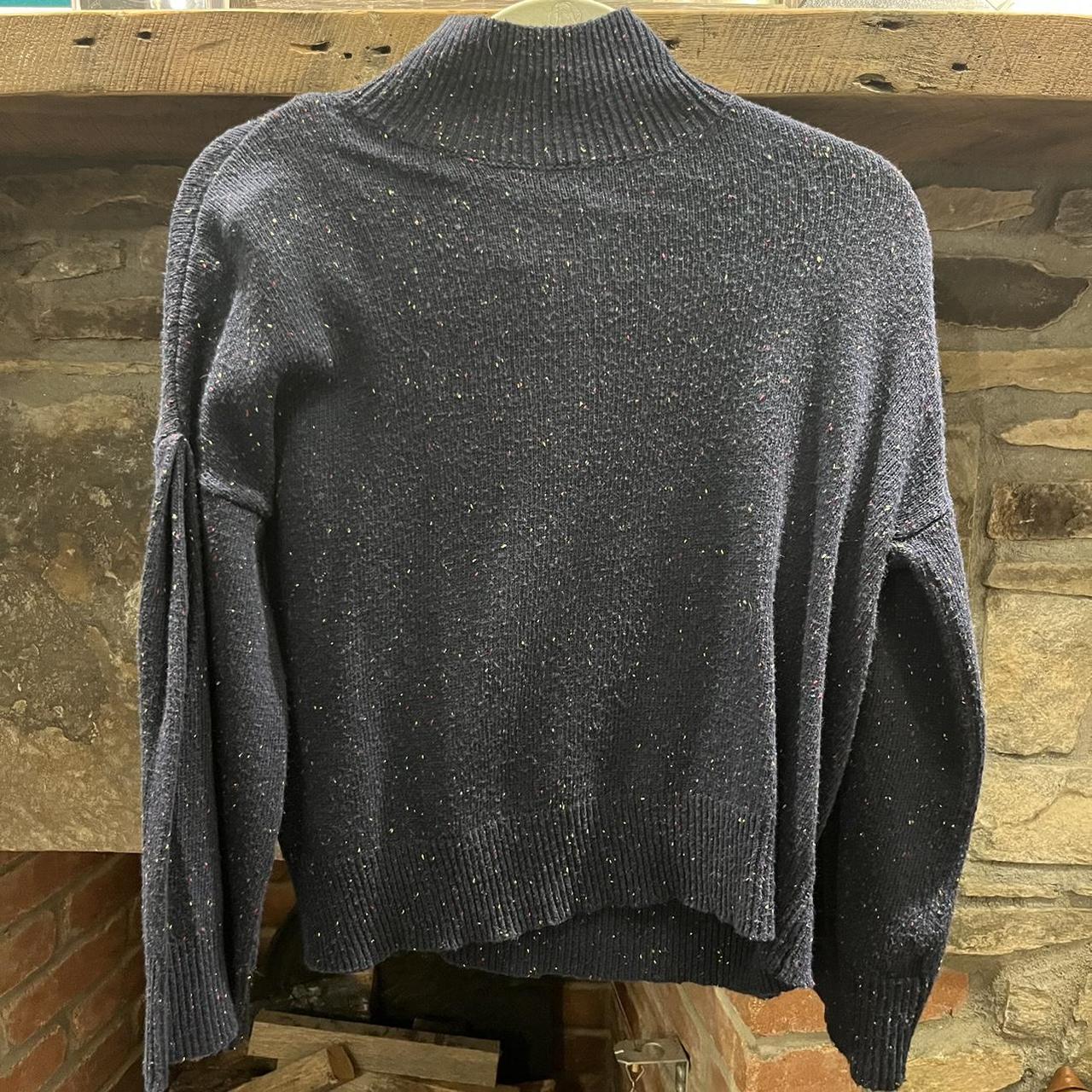 Mud Pie Women's Navy Jumper | Depop