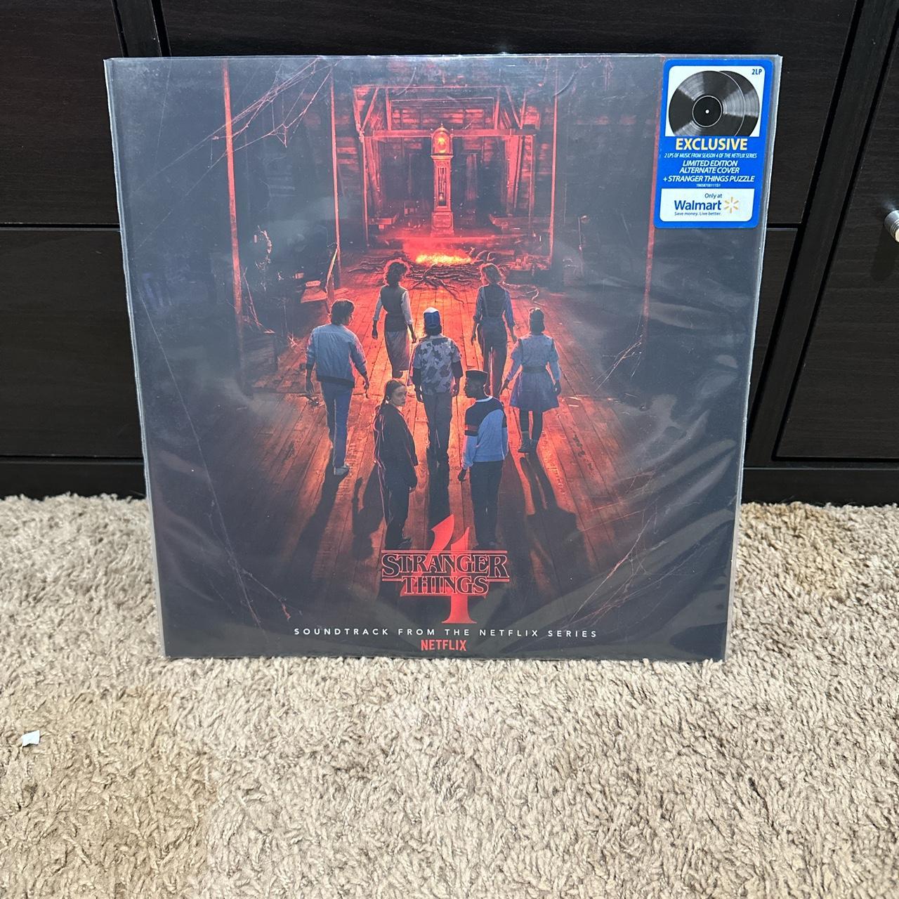 Stranger Things Season 4 vinyl soundtrack w/ puzzle. - Depop
