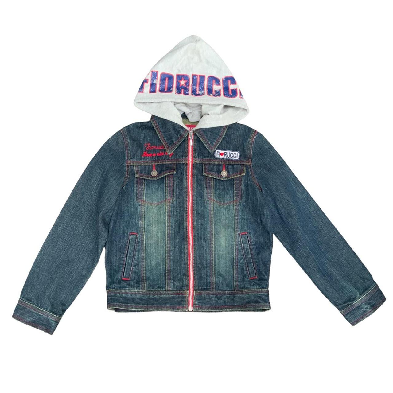 Vintage Fiorucci Denim Jacket , Size 6 / 8 .... - Depop