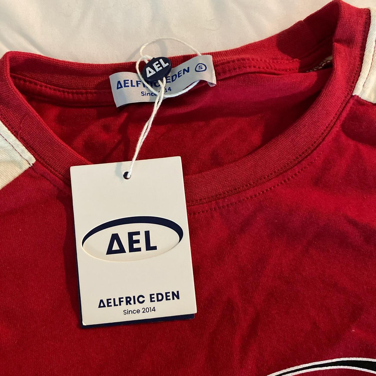red oversized aelfric eden t shirt - Depop