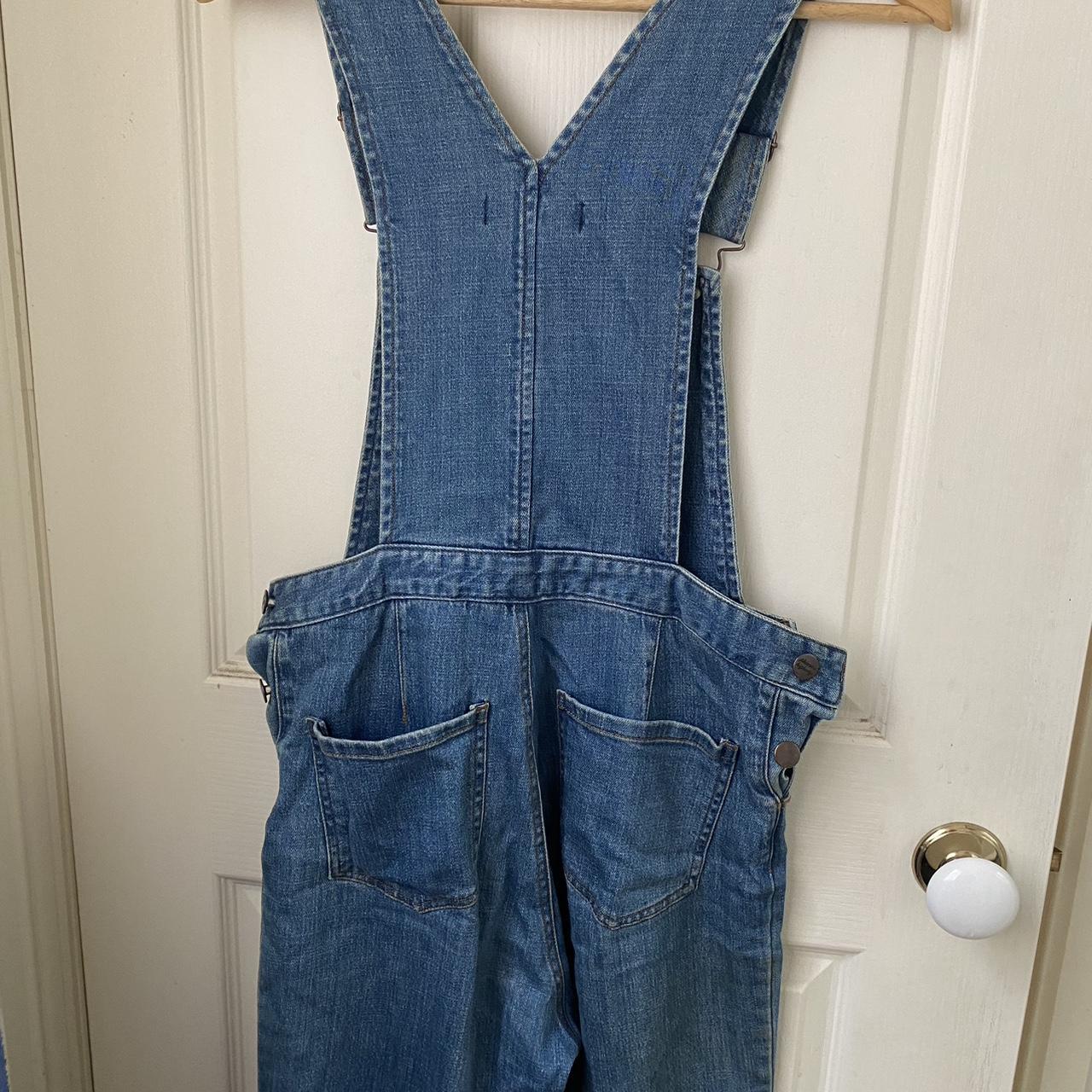 Princess highway blue denim overalls with adjustable... - Depop