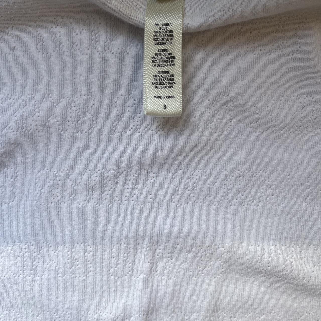 Skims Women's White T-shirt | Depop