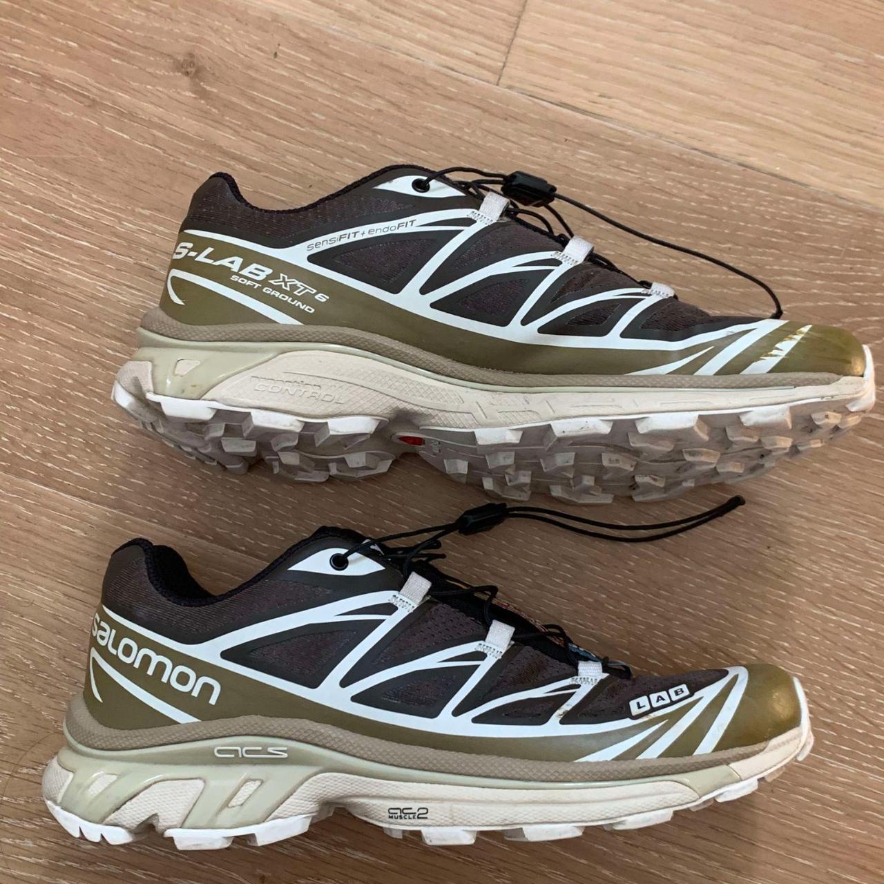 Salomon XT-6 Wren/kangaroo/vanilla Ice UK6 | euro... - Depop