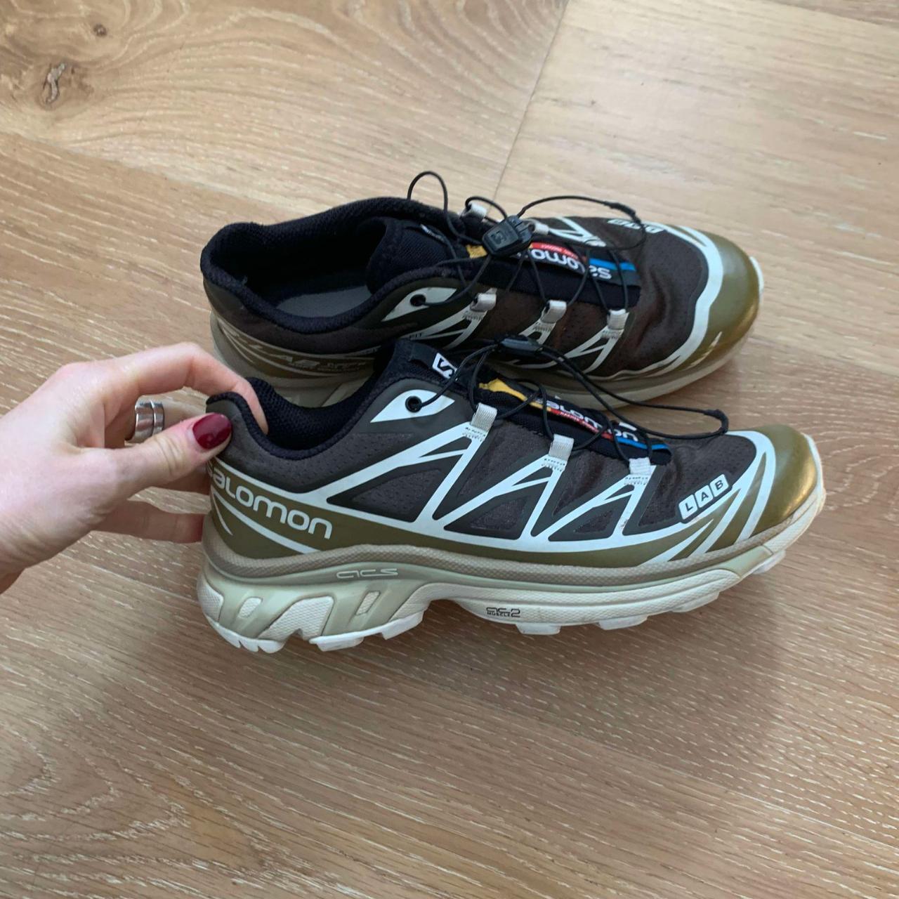 Salomon XT-6 Wren/kangaroo/vanilla Ice UK6 | euro... - Depop