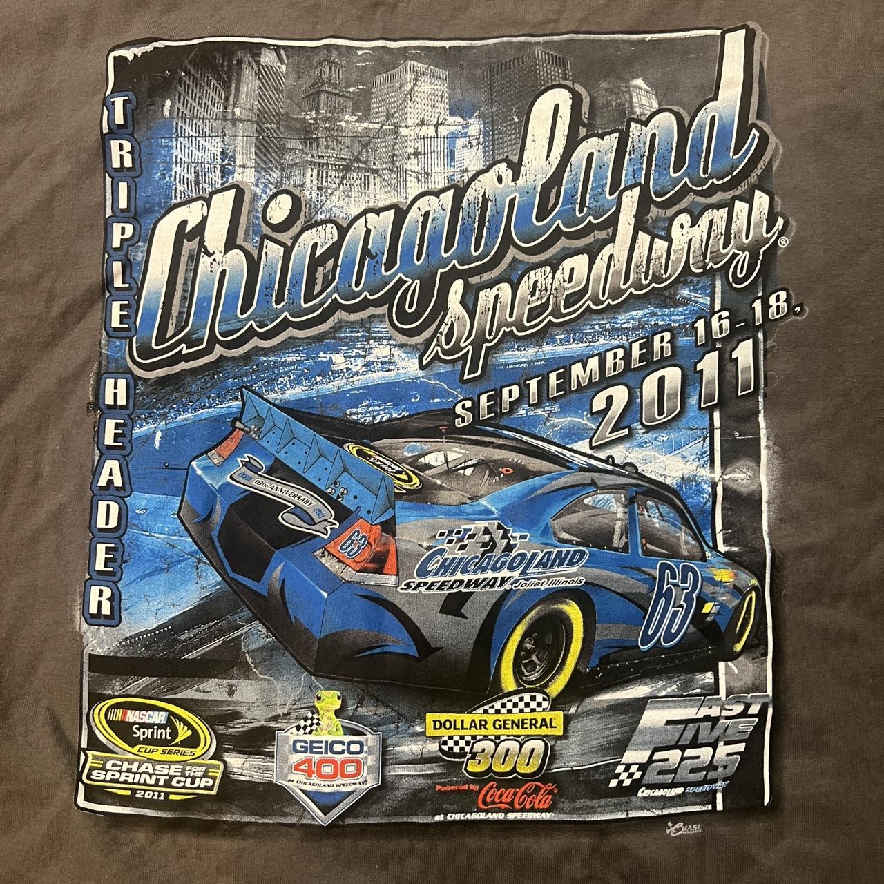 NWT NASCAR Chase Authentics Chicago Speedway Graphic... - Depop