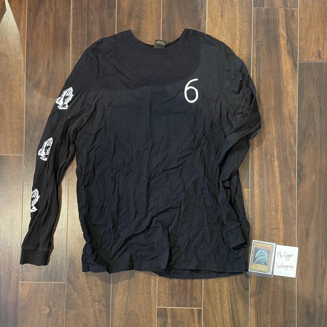 OVO 6 God Owl Double Sided Longsleeve - Depop
