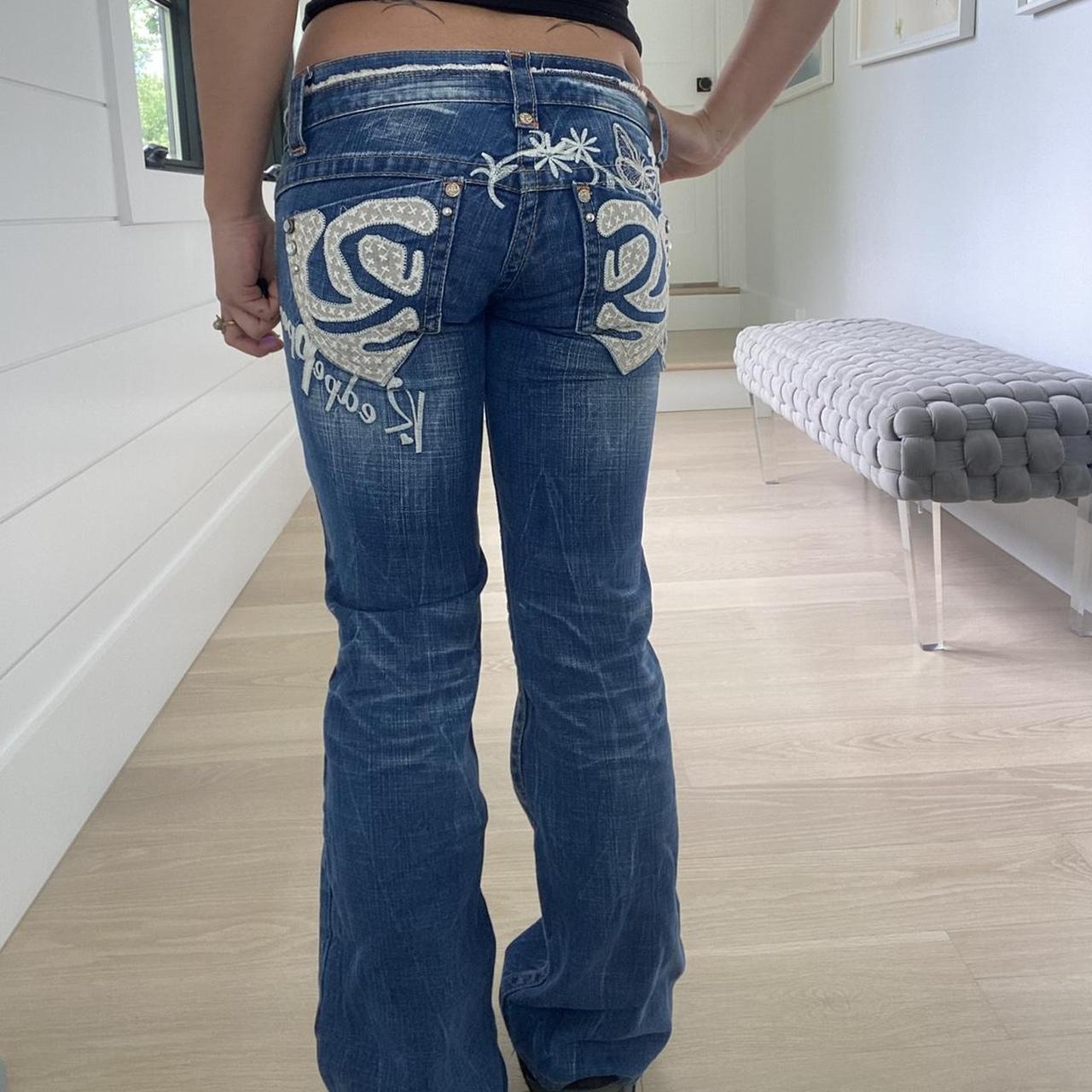 The sickest “red pepper” Japanese brand jeans with... - Depop