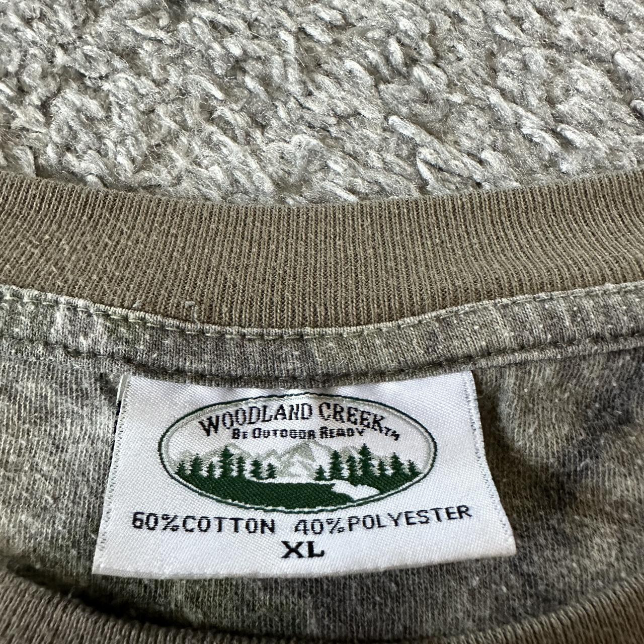 Vintage 90’s Boxy Fit Camo Pocket T-shirt Men’s... - Depop