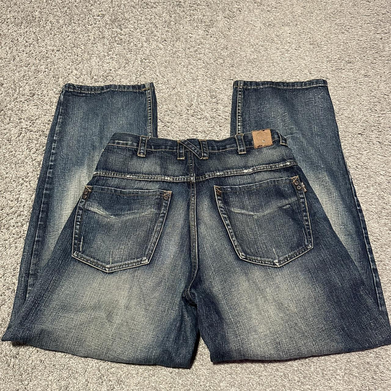 Crazy Y2K Faded Baggy Noiz Jeans Men’s size... - Depop