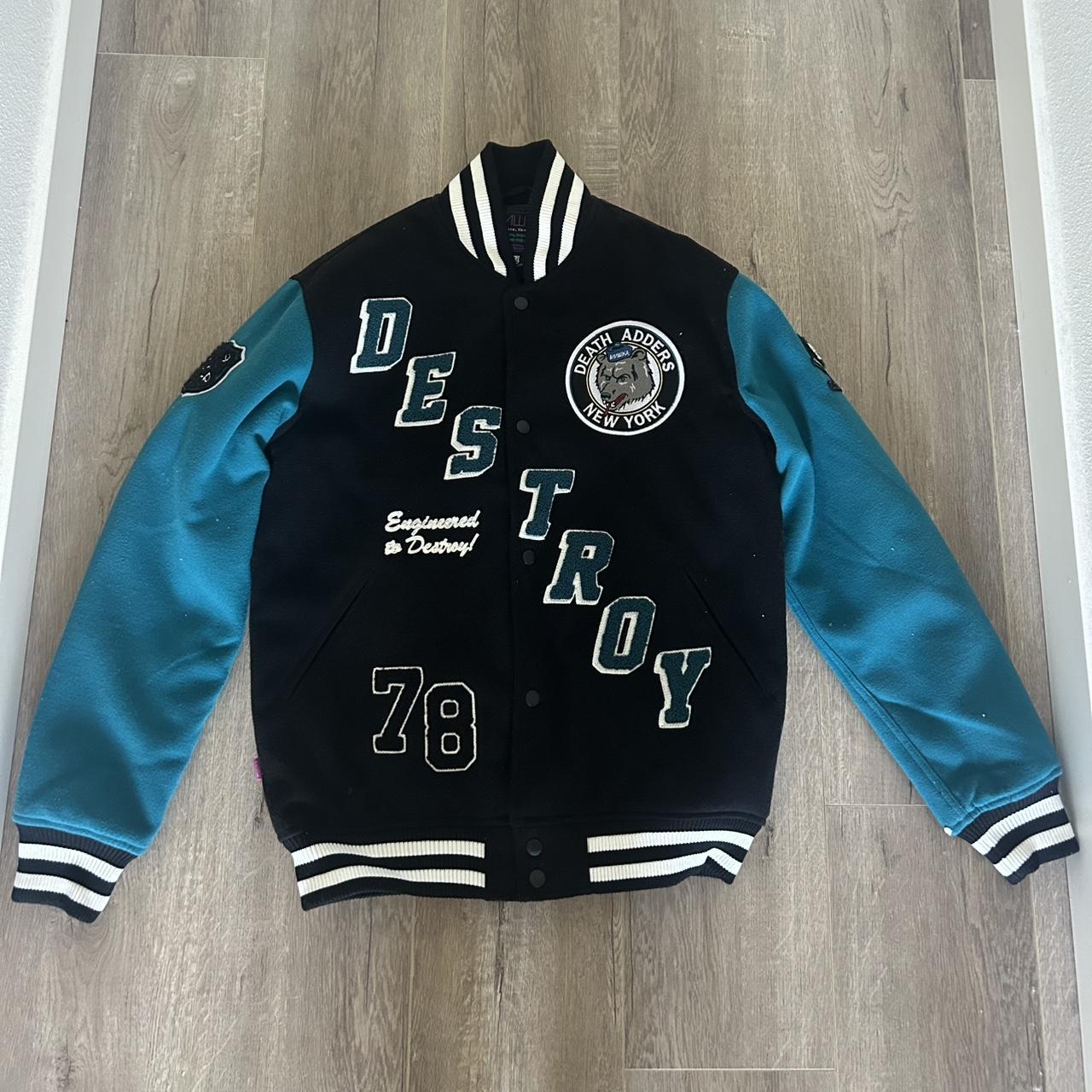 Mishka NYC Varsity Jacket Death Adders VERY... | Depop