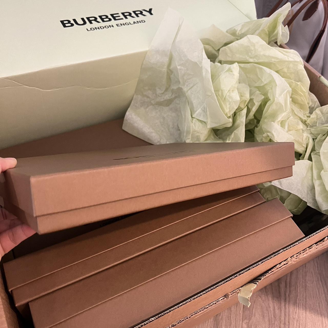 Burberry boxes on sale ! £10 each box with delivery... - Depop