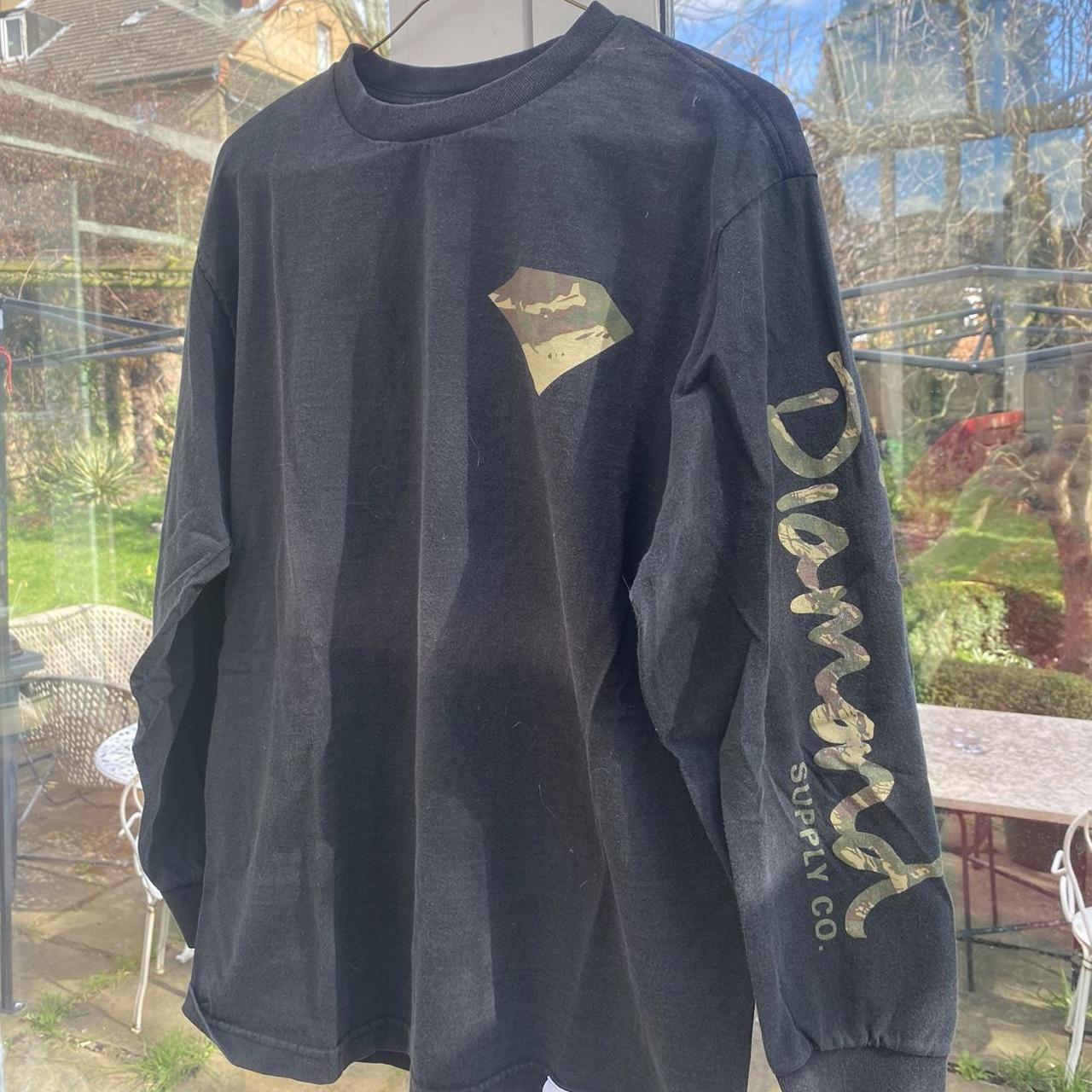 Long Sleeve Diamond Supply Co. T-shirt tee | good... - Depop
