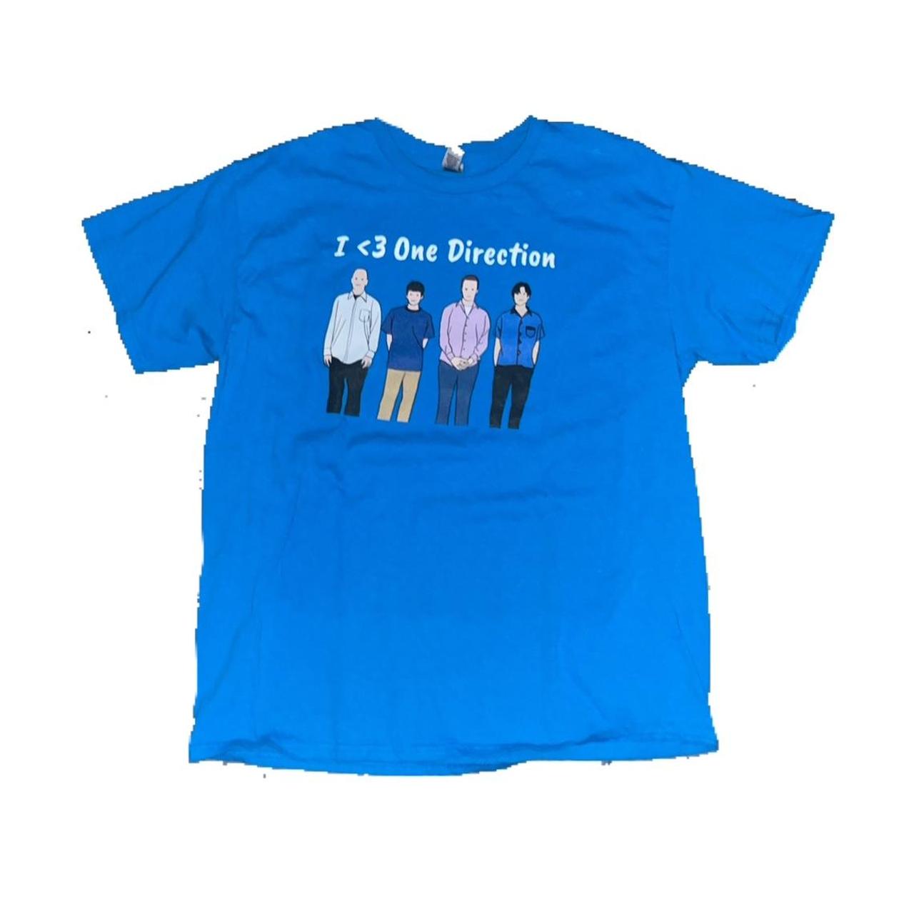 Funny One Direction Weezer shirt 21x27 - Depop