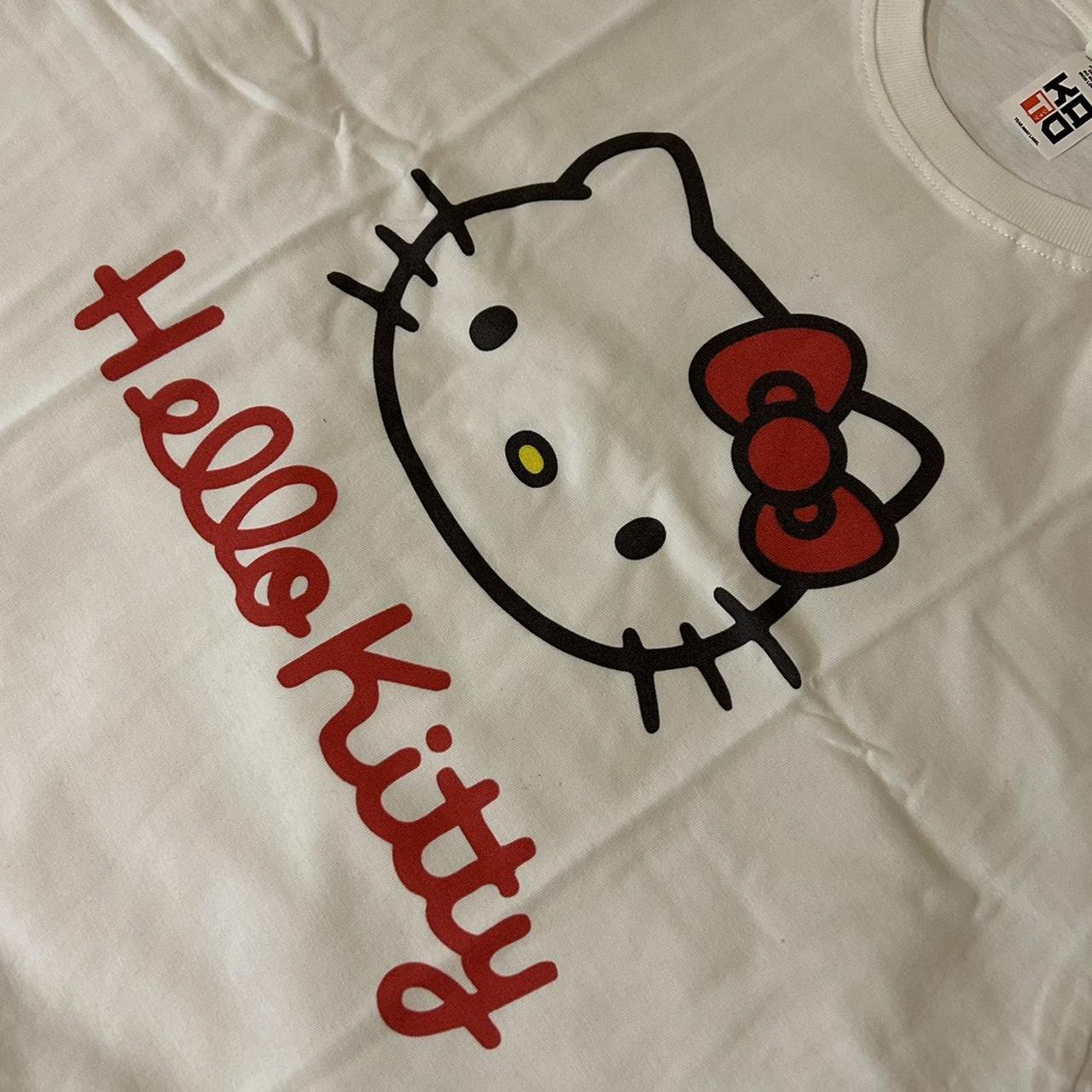 hello kitty classic logo tee, from japan brand new,... - Depop
