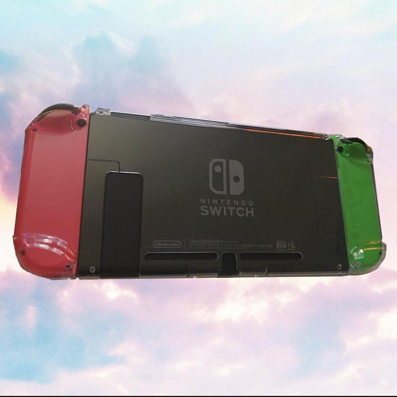 Transparent Nintendo switch case Handmade in... - Depop