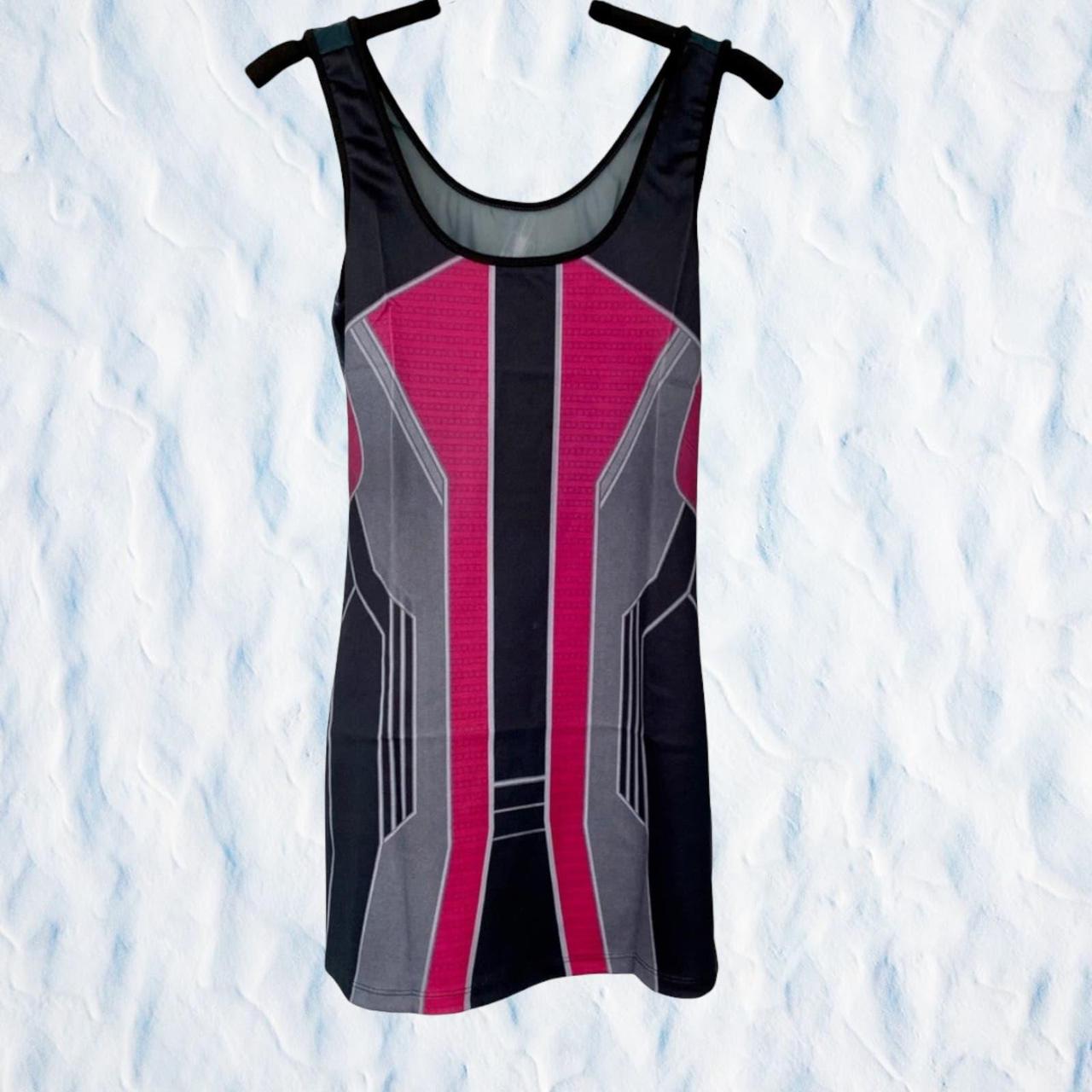 Marvel x WeLoveFine Avengers Hawkeye Mesh Back Tunic... - Depop