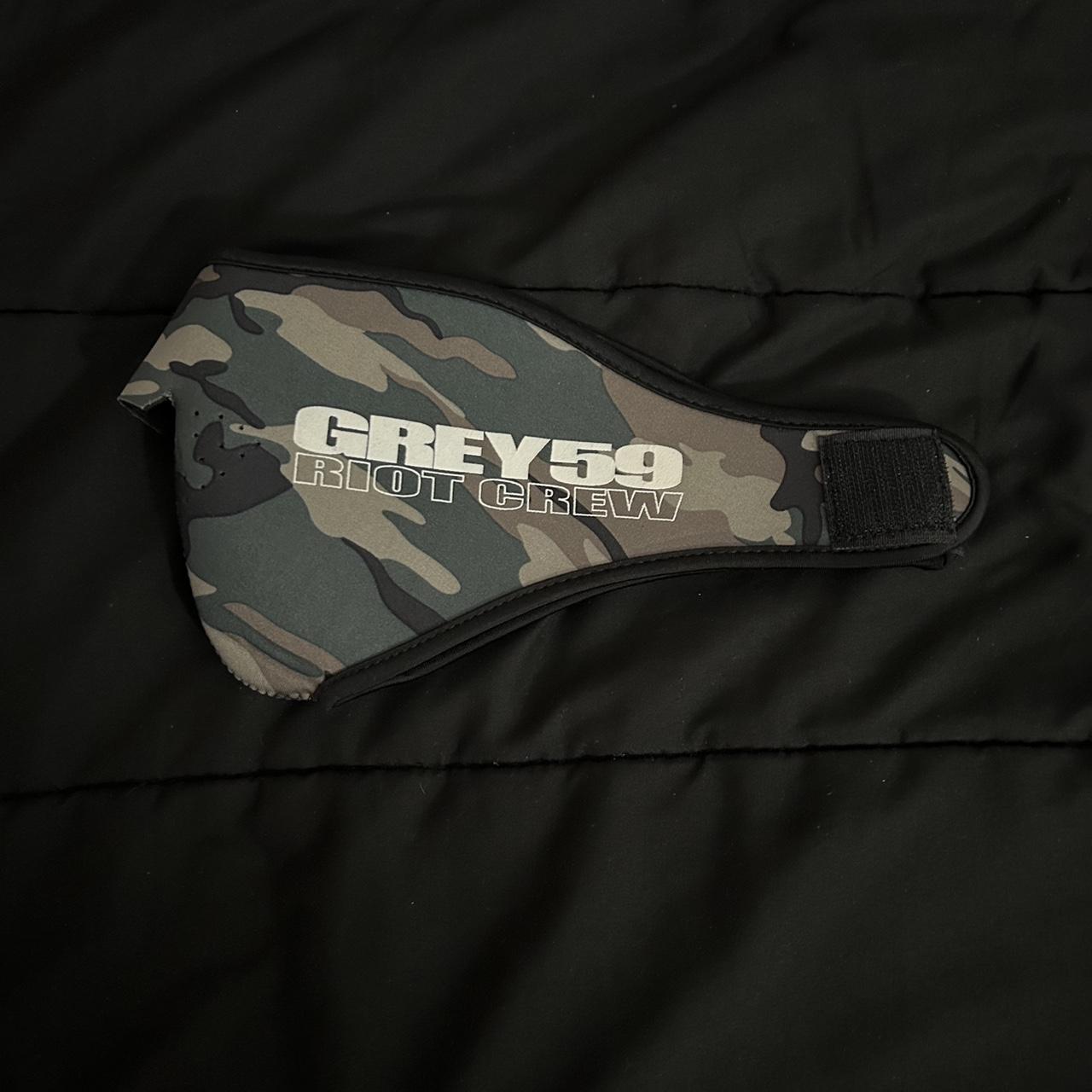 G59 Riot crew reversible neoprene mask - Depop