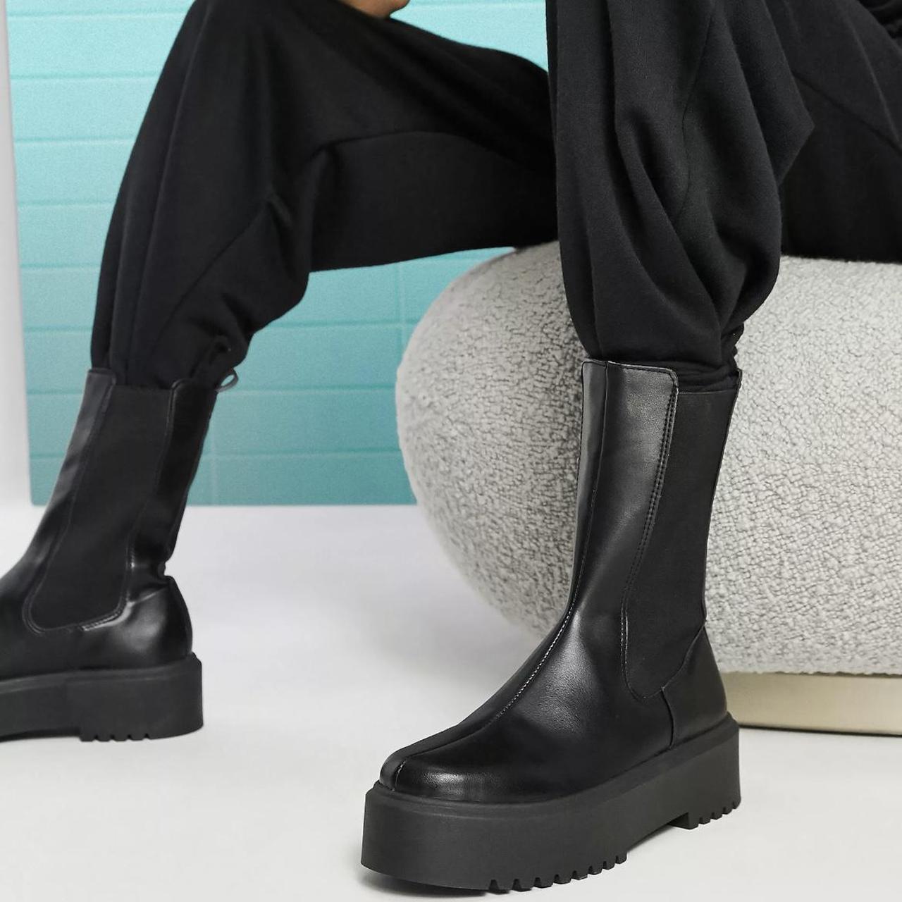 ASOS Alana Chunky Chelsea Boot Amazing condition,... - Depop