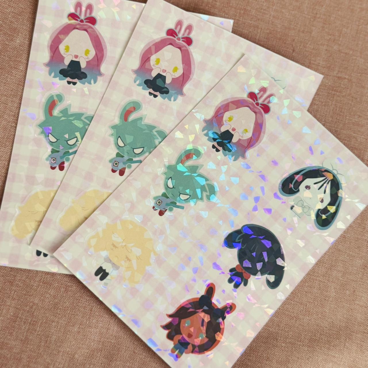[B GRADE] alien stage bunny sticker sheet ☆... | Depop