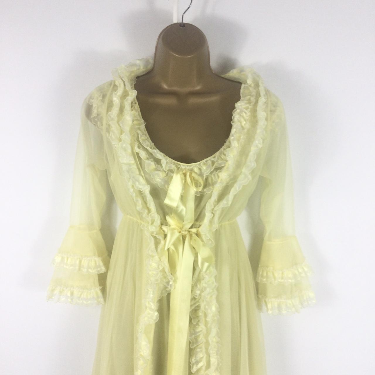 Women's Yellow Robe | Depop