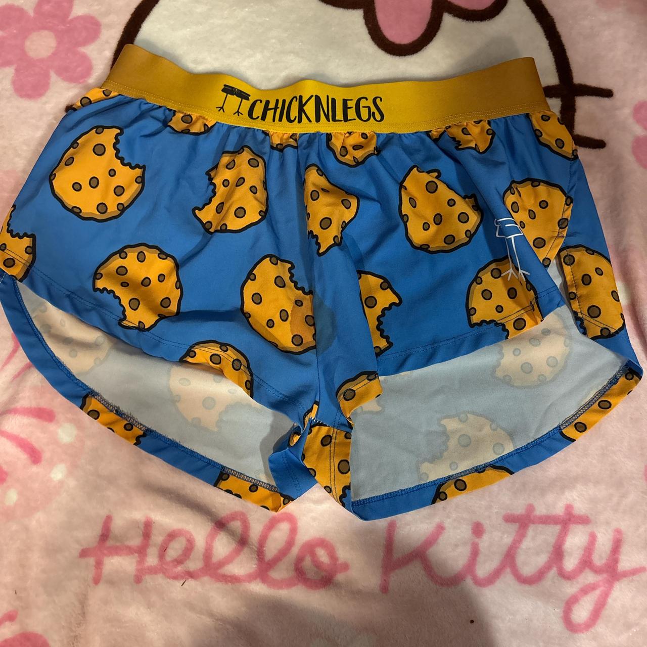 Chicknlegs blue and yellow cookie... | Depop