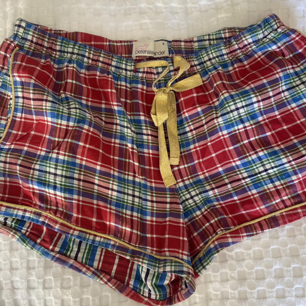 Peter Alexander tartan pj shorts ️ - worn a few... - Depop