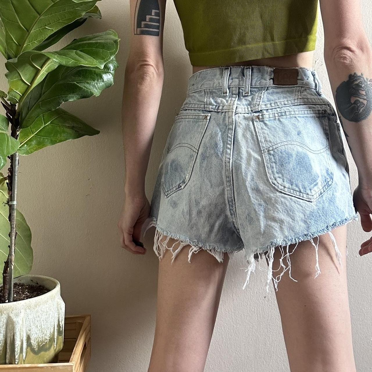 Vintage Lee Cutoffs - Super cute pair of high rise... | Depop