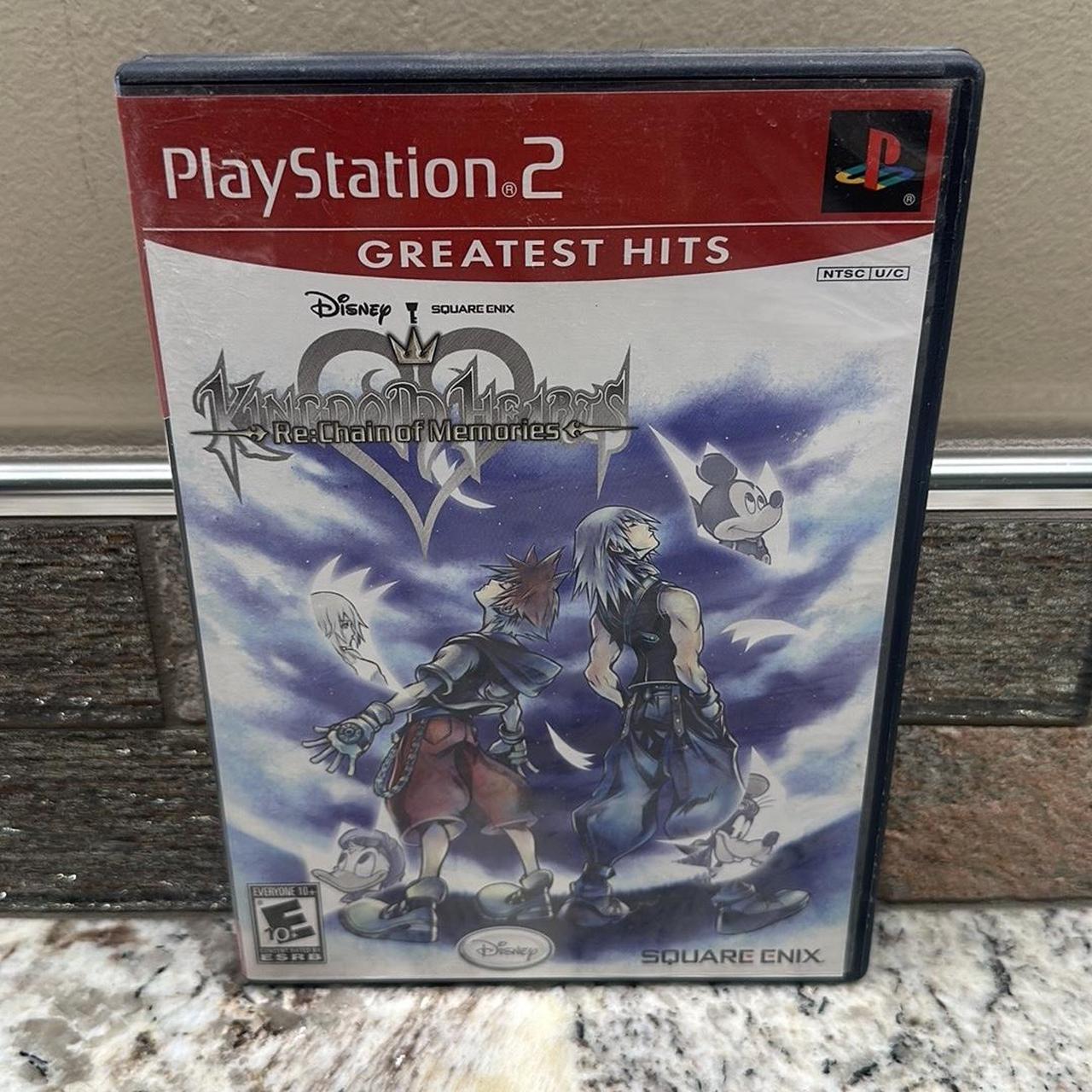 Kingdom Hearts Re:Chain of Memories PS2 PlayStation... - Depop