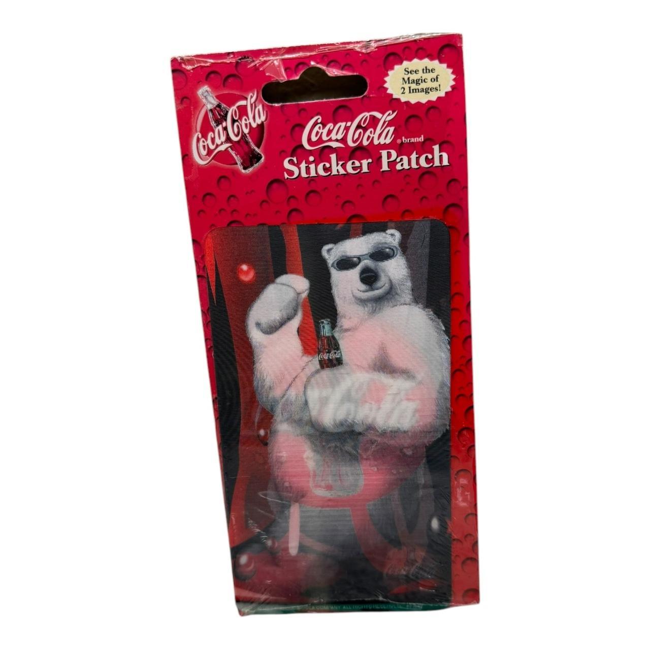 Coca-Cola Polar Bear Hologram Sticker Patch New... | Depop