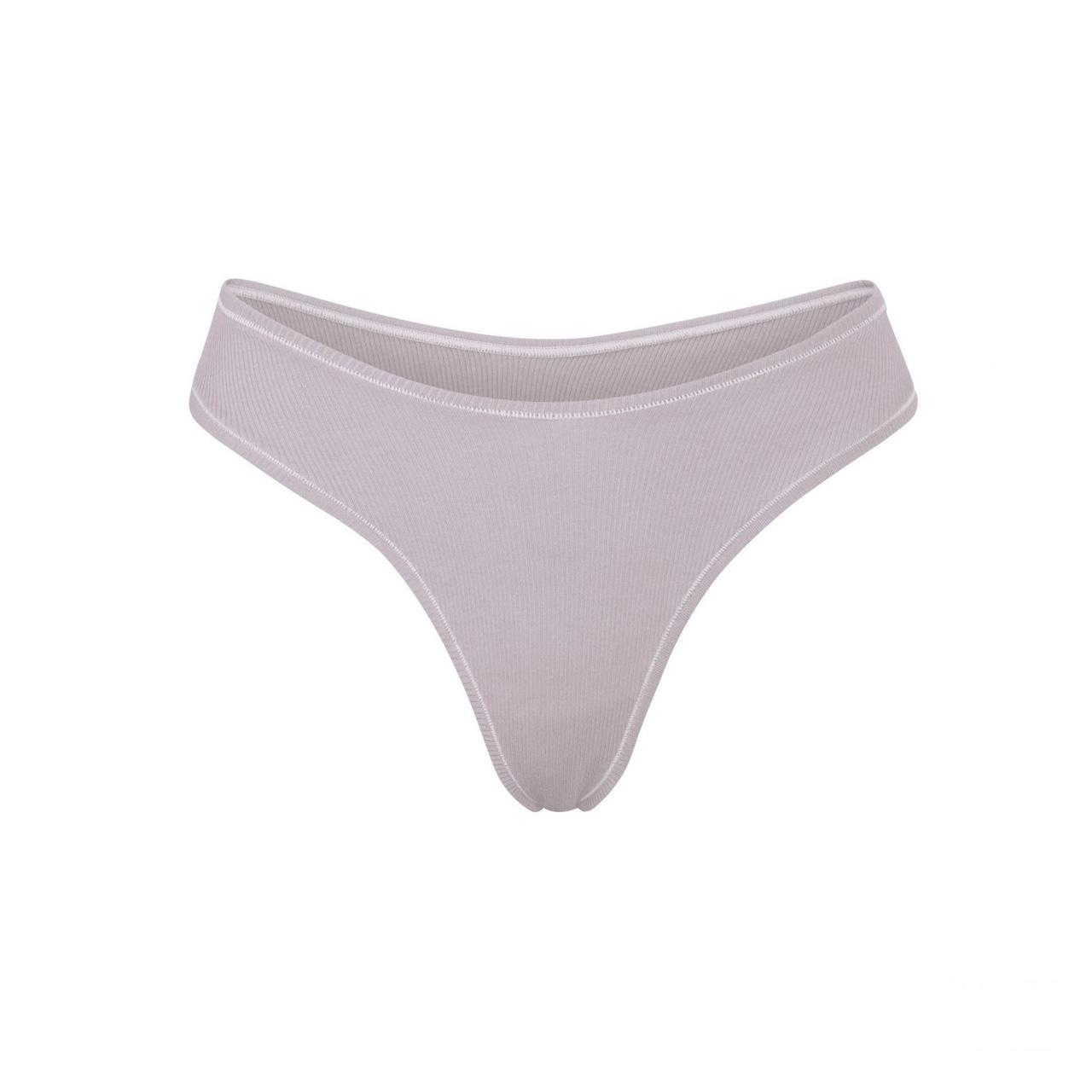 Skims Women's Purple Panties | Depop