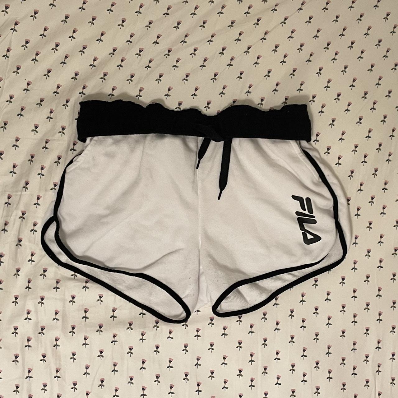 Fila Women's White Shorts | Depop