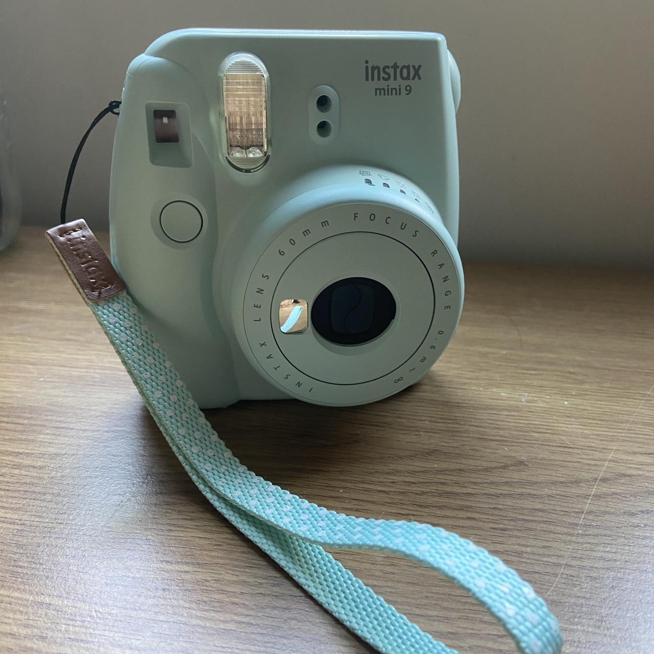 Fujifilm Instax Mini 9 Ice Blue Instant Camera With... - Depop