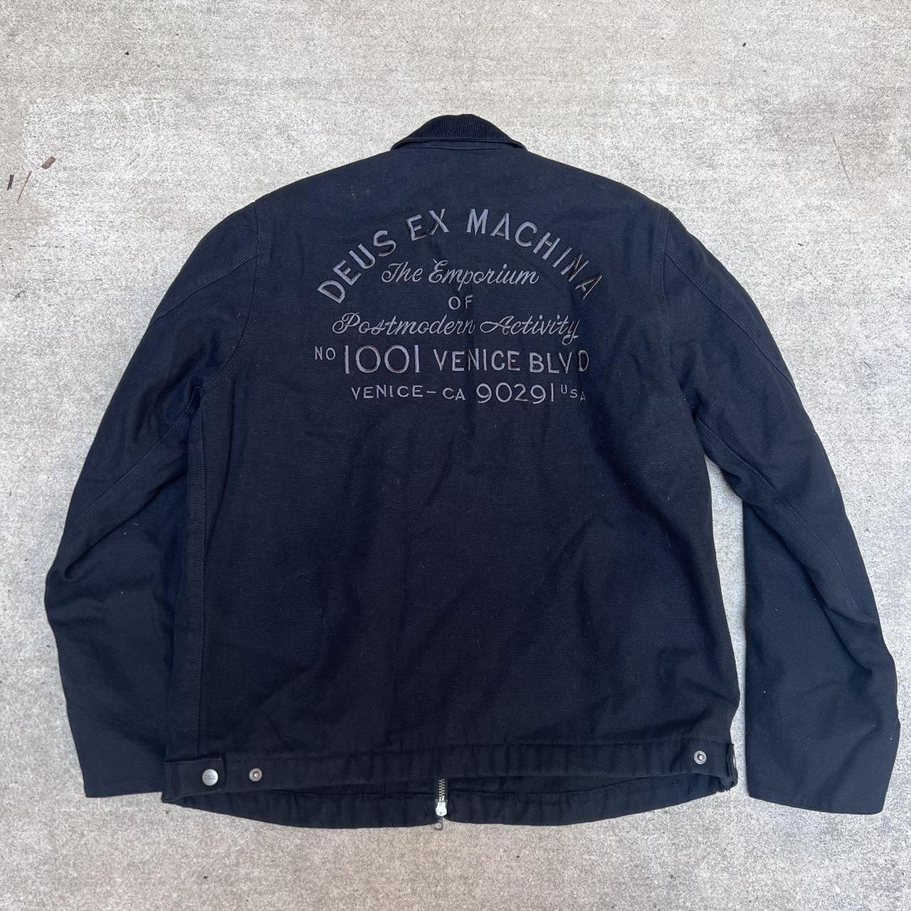 Dues Ex Machina work jacket - size L boxy cut that... - Depop