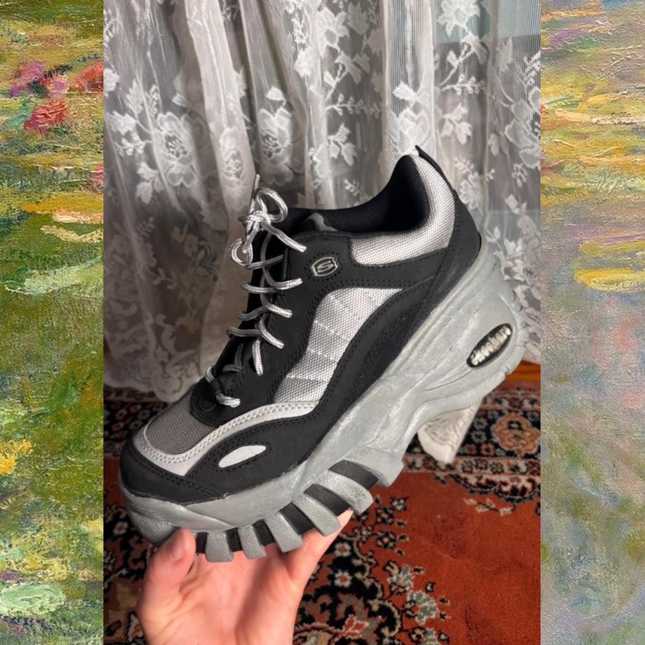 INSANE vintage platform Skechers from the 90s. These... - Depop