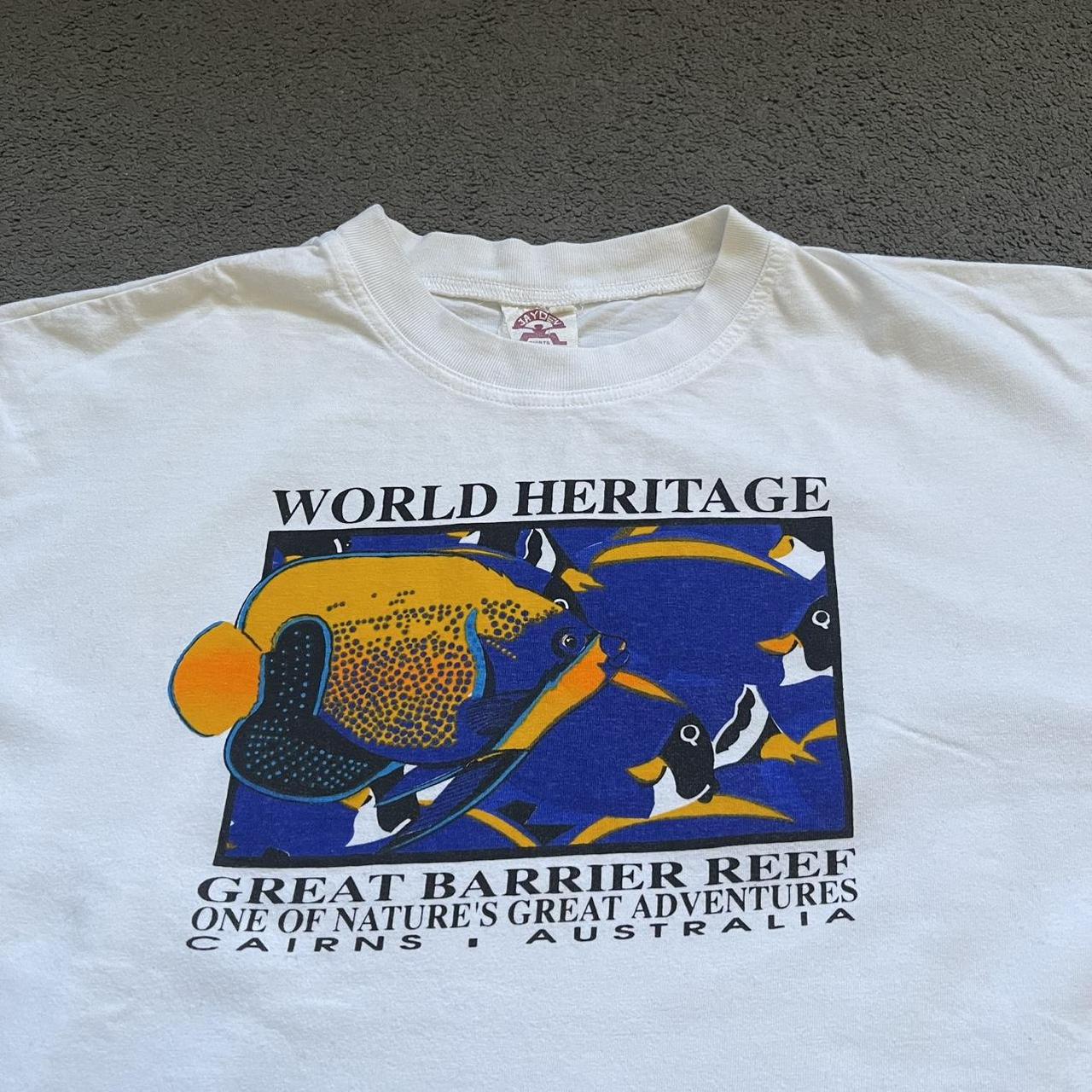 Vintage 90s Great Barrier Reef Australia World... | Depop