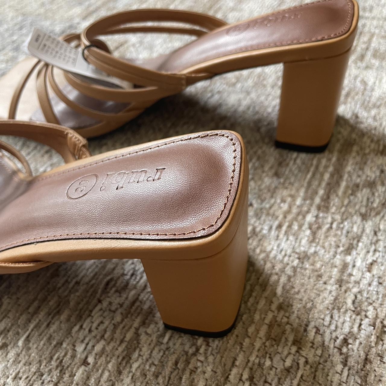 Rubi Tan short heel size 39 Never worn, tags still... - Depop Rubi Tan short heel size 39 Never worn, tags still... - Depop
