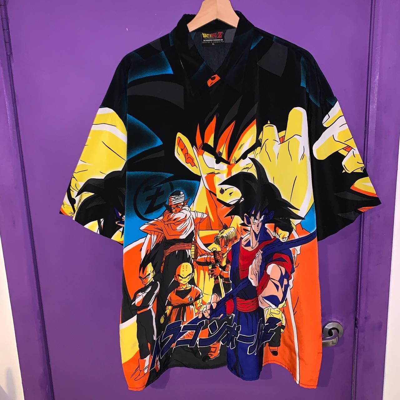 Men's Black and Yellow Shirt | Depop