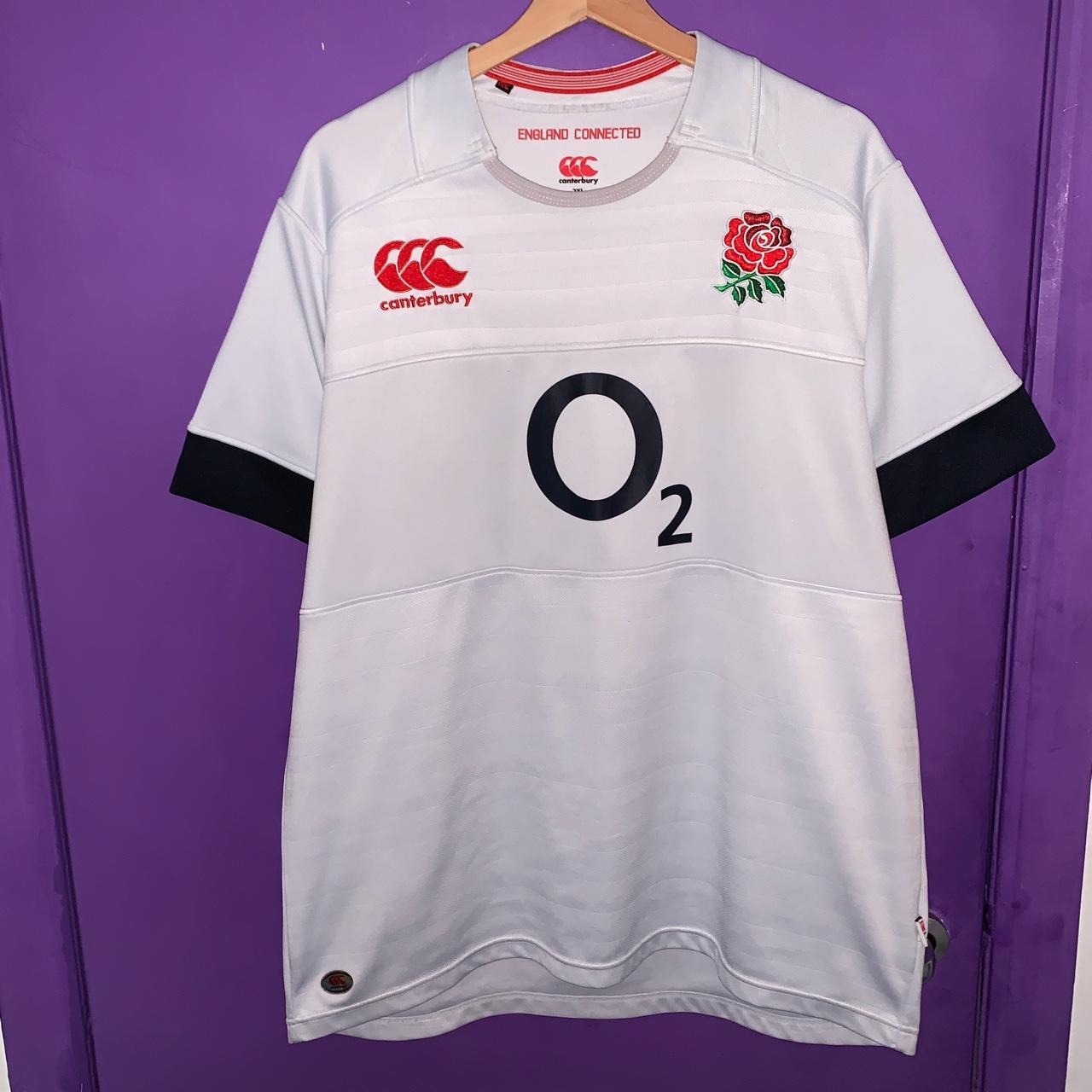 🔹 Canterbury England Rugby Union Jersey Shirt Top... - Depop
