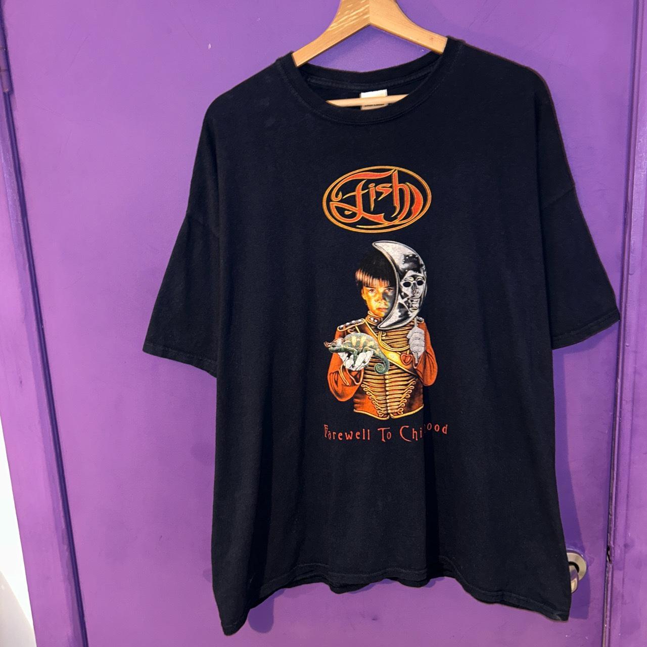 🔹 Gildan Fish Farewell to Childhood Graphic Band... - Depop