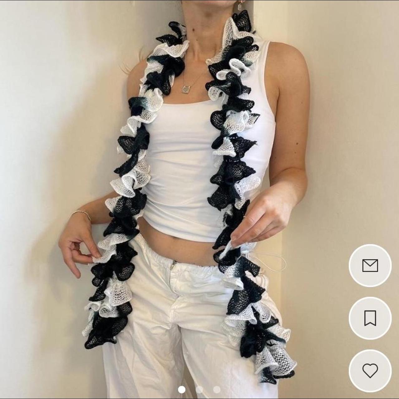 Y2K skinny scarf #y2k #scarf #skinnyscarf Original... - Depop