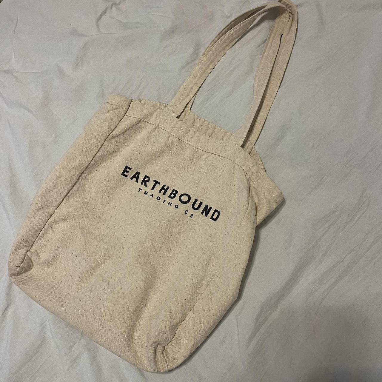 earthbound canvas tote bag 🌍 - Depop