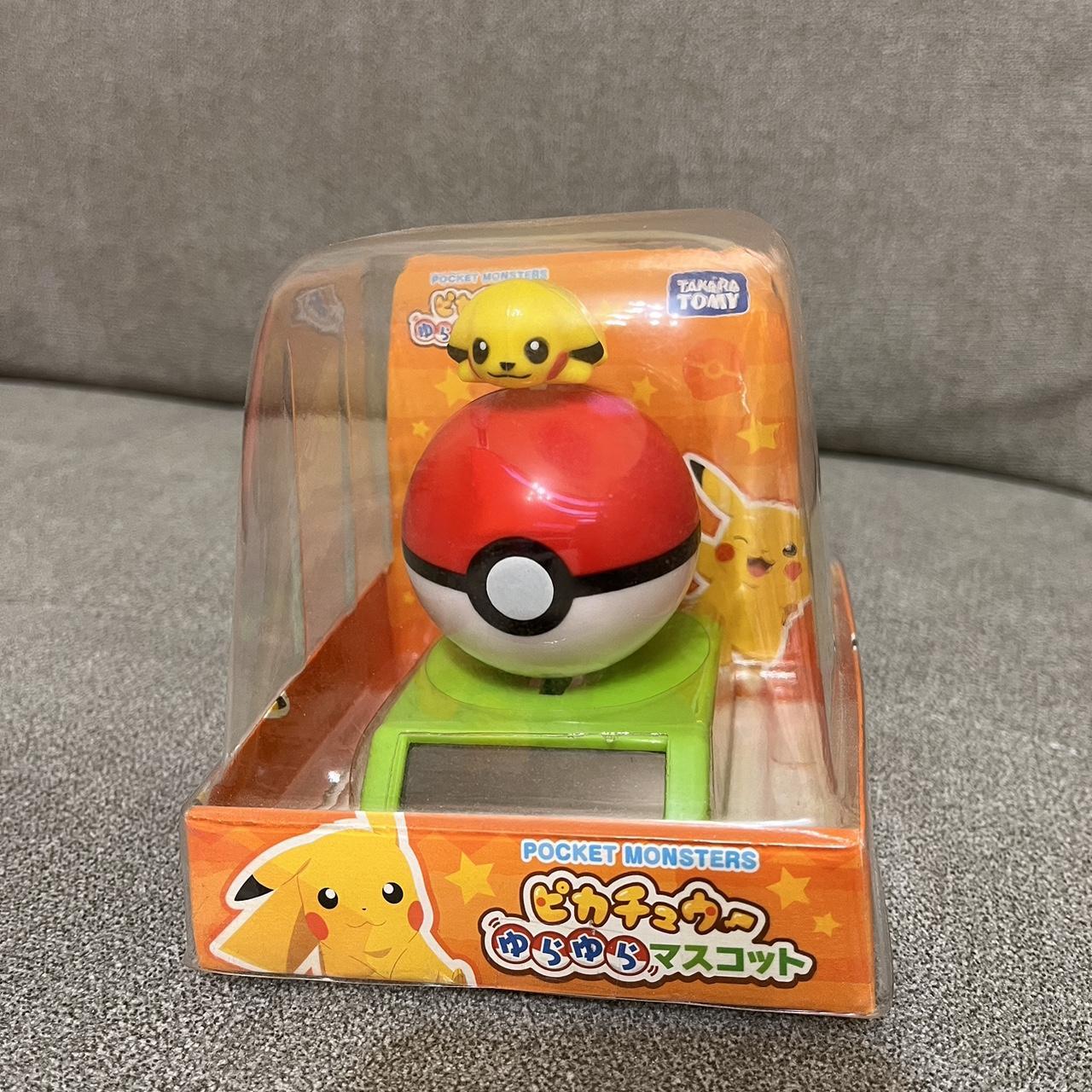 Pokemon Pikachu & Pokeball Solar Swing Takara Tomy... | Depop