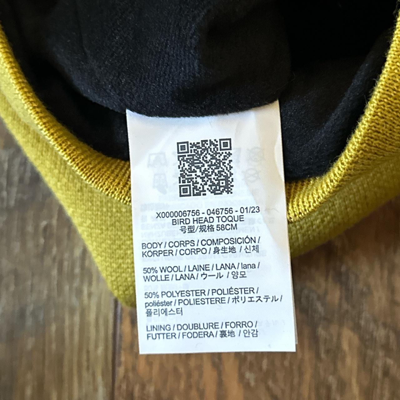 Arc’teryx bird head yellow toque hat Brand new and... - Depop