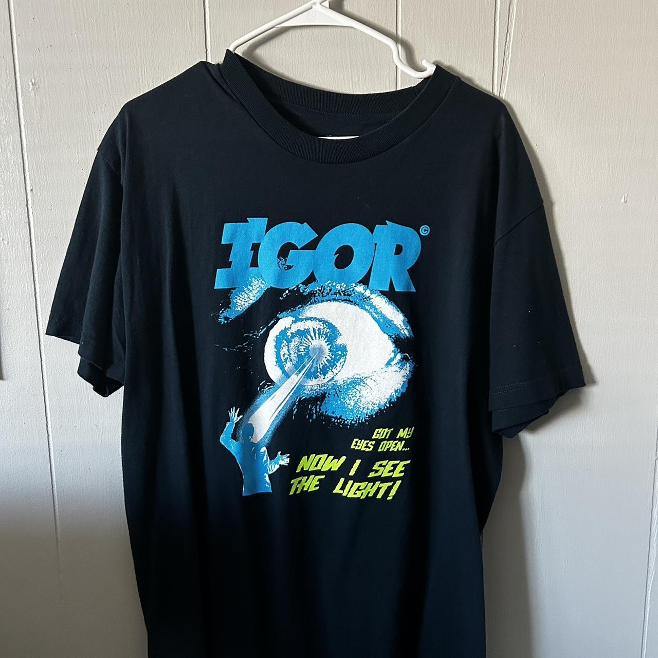 Tyler the Creator IGOR Tour T-Shirt in Large Worn... - Depop
