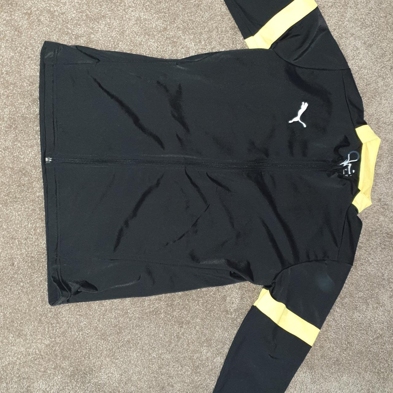 Puma Football Tracksuit Top, Worn only a few times - Depop
