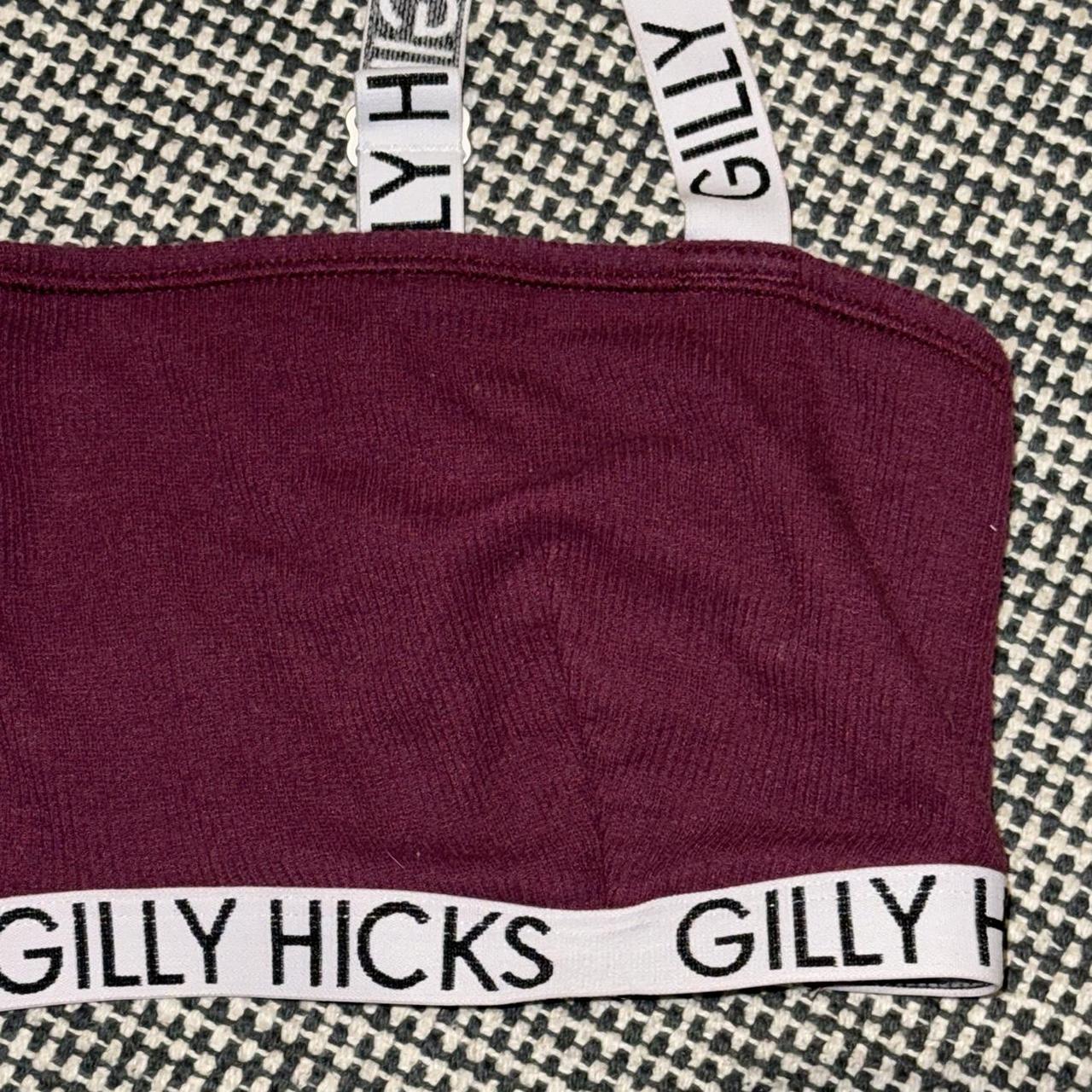 burgundy Gilly Hicks bralette🍇💟 medium #lingerie... | Depop