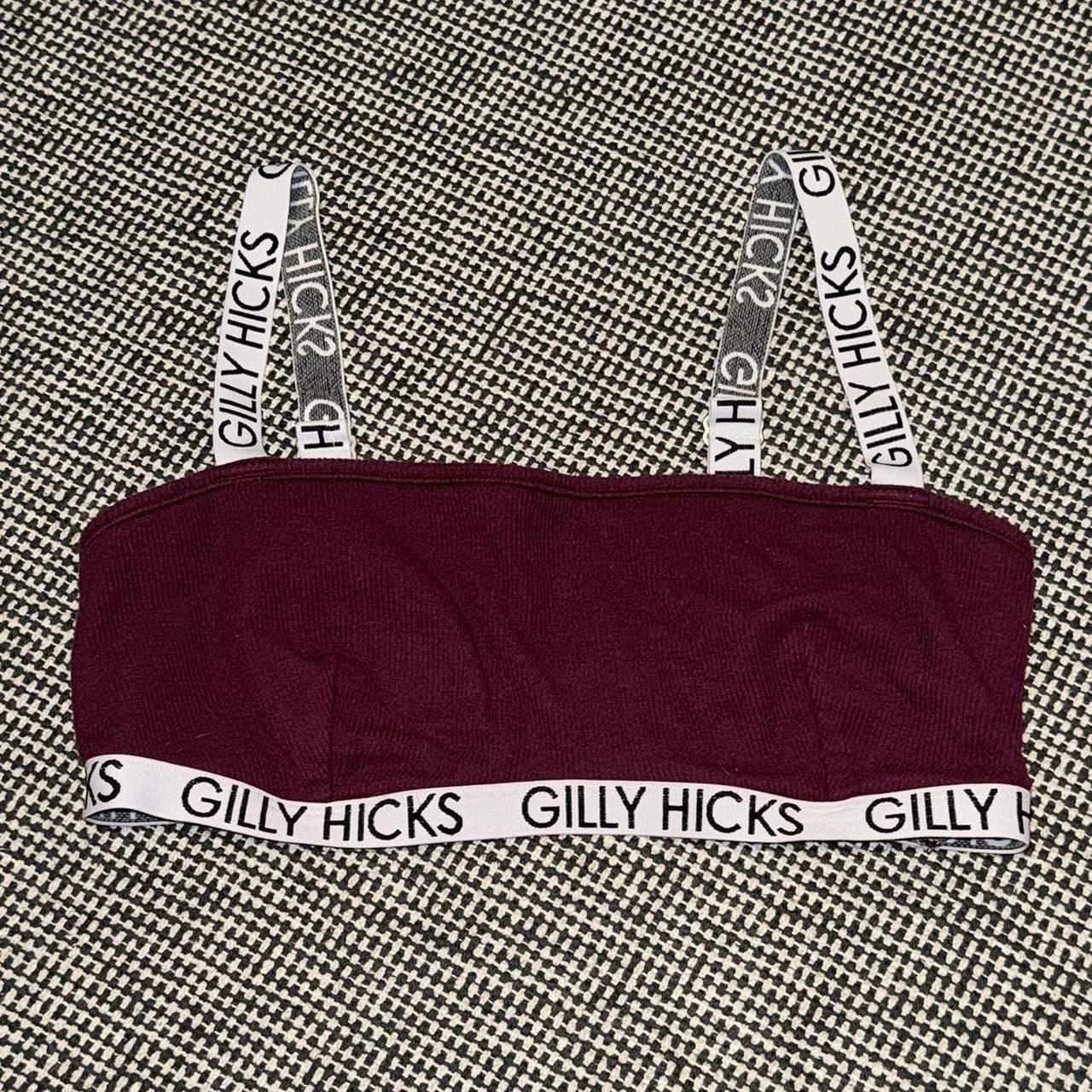 burgundy Gilly Hicks bralette🍇💟 medium #lingerie... | Depop