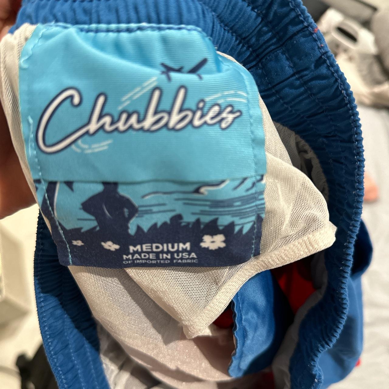 Chubbies Swimsuit - Medium - 5” inseam American flag... - Depop