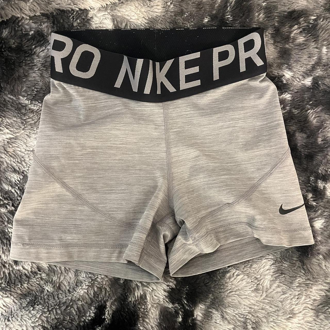 Nike Pro shorts Size XS worn a couple times great... - Depop