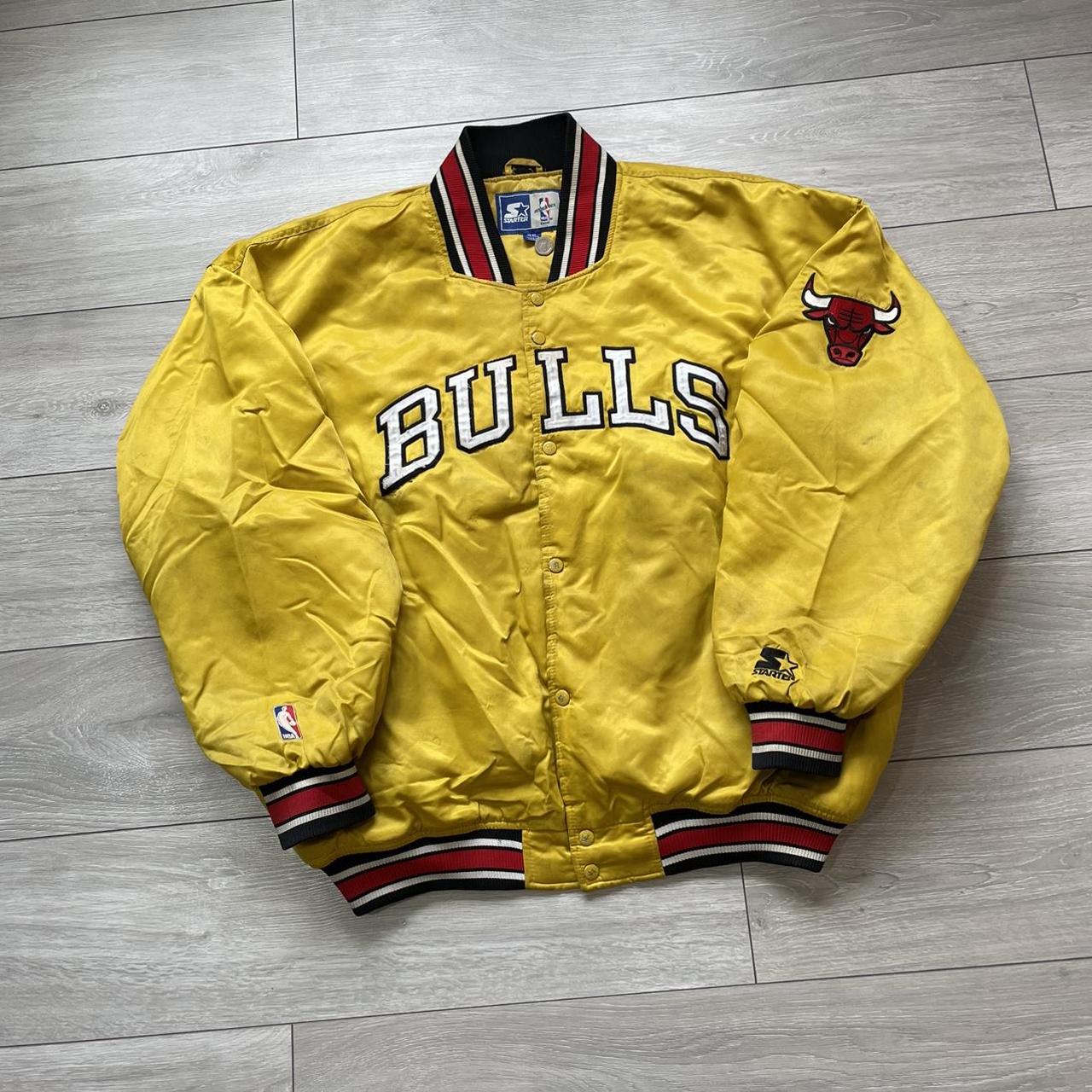 Starter Men's Yellow Jacket | Depop